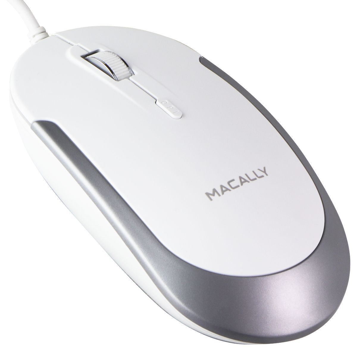 Macally (5-ft) USB Wired 3-Button Silent Mouse for Mac/PC - (DYNAMOUSE ...