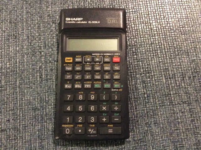 Sharp Scientific Calculator EL509LH Slide and Flip Case for sale online ...