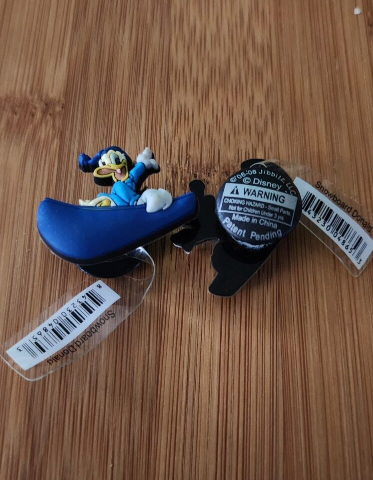 Jibbitz Crocs Shoe charms 1stGen 06-08 Rare! ( Donald Duck in Boat | eBay