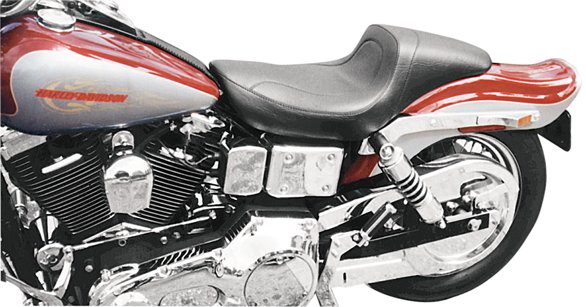 MUSTANG Seat - Fastback - Stitched - Black - Dyna '96-'03 75439 | eBay