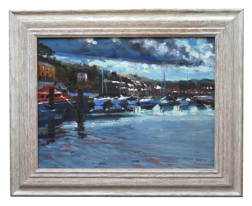 Fine Jeremy Sanders Oil Painting Coastal Scene Cornwall Original ...