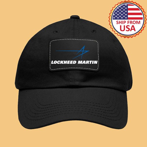 Lockheed Martin Military Aircraft Dad Hat with Leather Patch | eBay