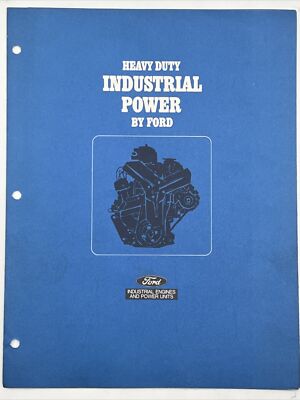 1966 HEAVY DUTY INDUSTRIAL POWER BY FORD Engines and Power Units Sales ...