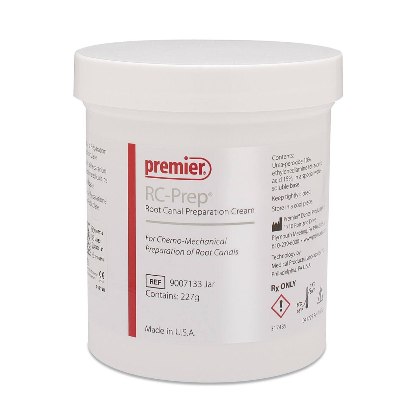 Premier RC-Prep Chemo-Mechanical Preparation of Root Canals, 18 Gm Jar, #9007131 | eBay