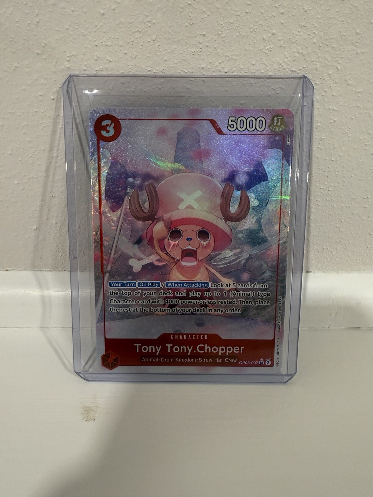 Tony Tony Chopper OP08-007 Parallel Alt ArtTwo Legends ONE PIECE ...