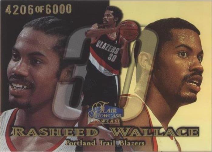 1998-99 Flair Showcase - Rasheed Wallace #86 Row 1 /6000 for sale online | eBay