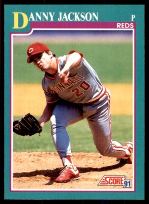 1991 Score Danny Jackson Cincinnati Reds #601 | eBay