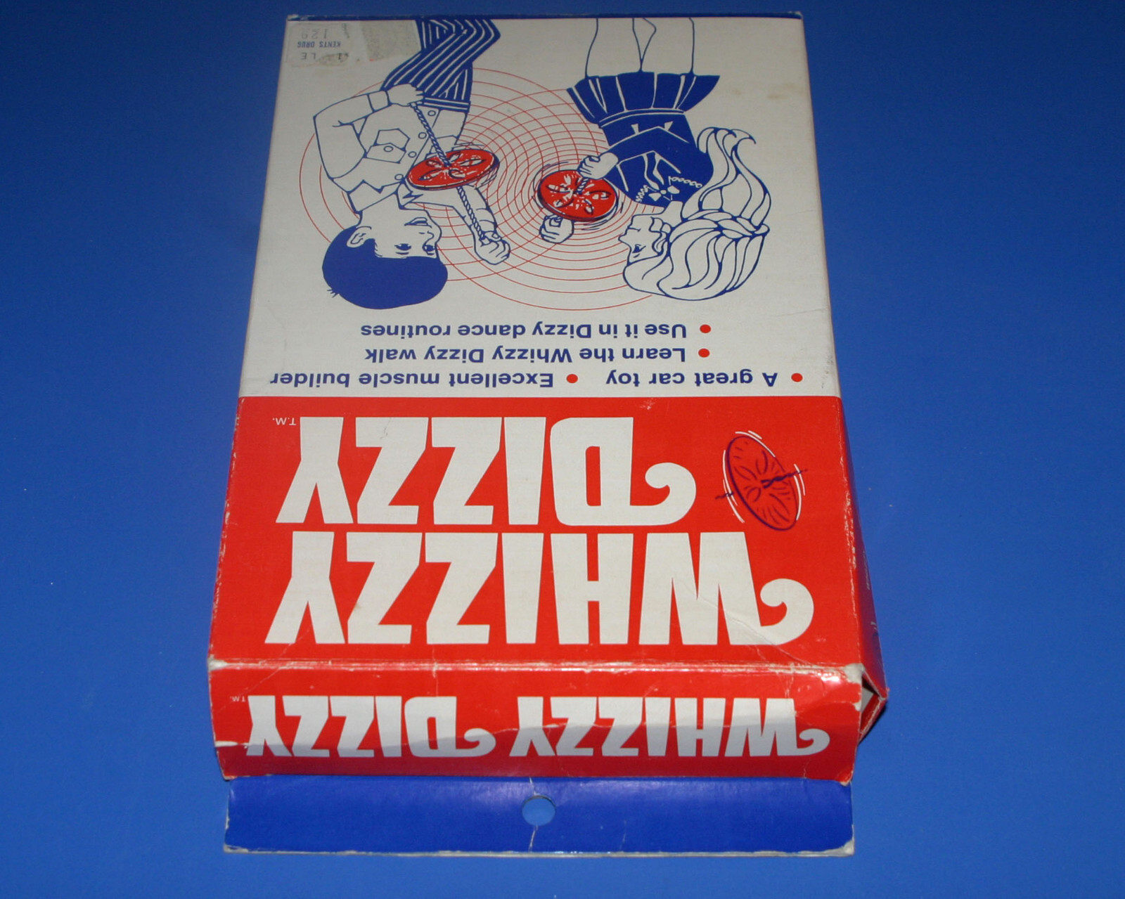 Rare Vintage WHIZZY DIZZY Spinning Toy w/Original Box by Jet Set ...