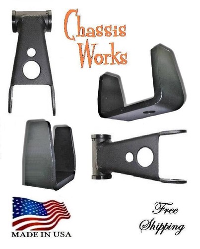 1983-2012 Ford Ranger Mazda B 3-5" Drop Axle Flip Relocater Shackle ...