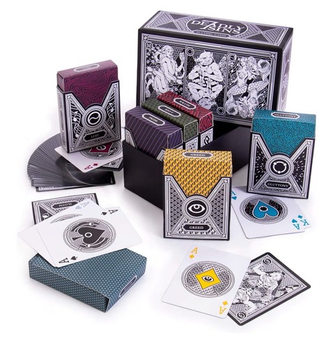 🔥7 Deadly Sins Playing Cards-Dante's Inferno, The Divine Comedy Card ...