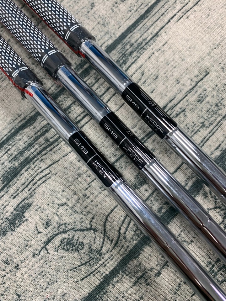 TITLEIST VOKEY SM9 WEDGE CHROME SET 50F* 54F* 58K* Right Hand BRAND NEW ...