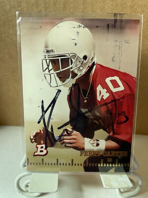 1994 Bowman Football Card #342 Perry Carter RC AUTOGRAPHED | eBay