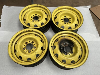 Mopar 14x5.5 Rally Wheels Set of 4 Cuda Challenger GTX Superbee ...