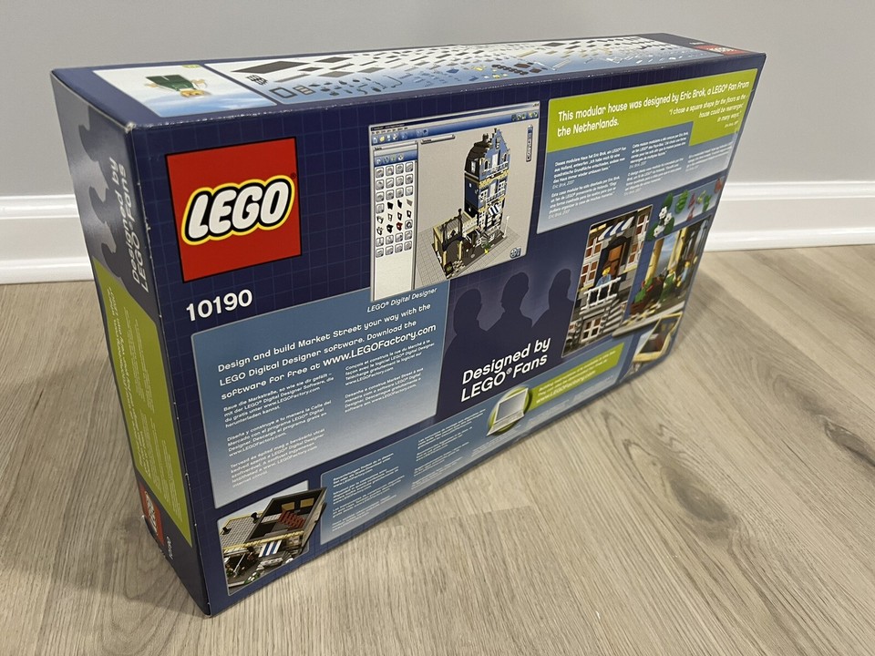 LEGO Advanced Models: Market Street (10190)—NEW 5702014515437 | eBay