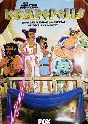 Krapopolis - Animation Domination [Promo Poster] High Gloss. Fox ...