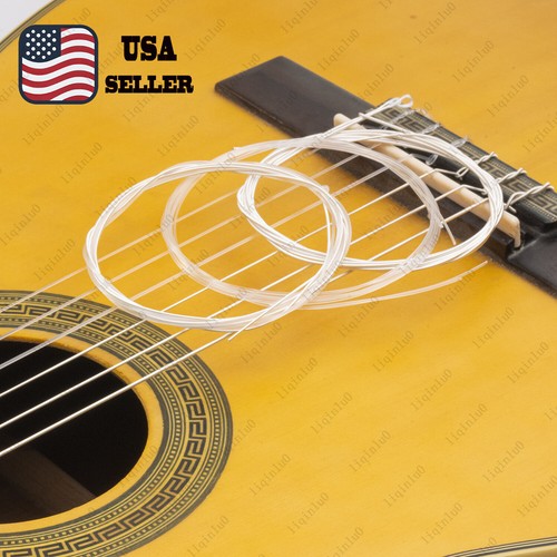1-3 Set Strings Replacement Nylon String For Classical Acoustic Guitar ...