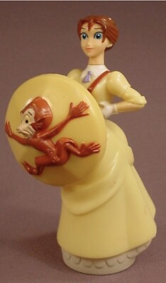 1999 JANE #3 Figure From Tarzan Movie Disney McDonald's 4" Cake Topper ...