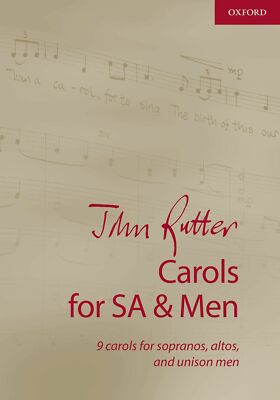 Carols For SA And Men John Rutter Book [Softcover] Oxford Univers | eBay UK