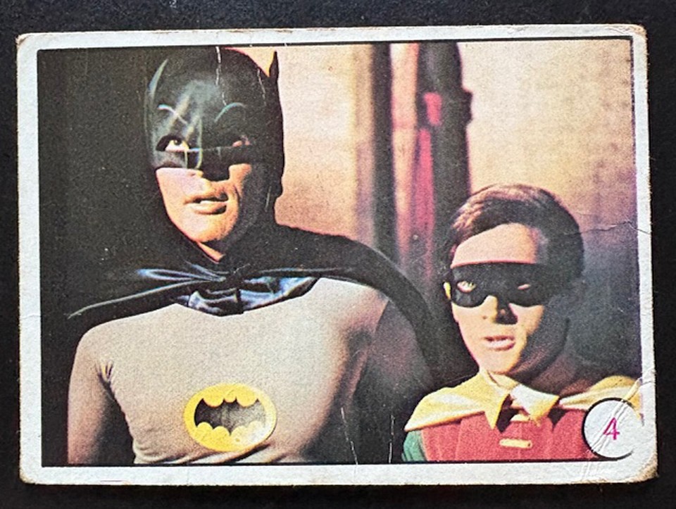 1966 Topps Batman Movie Bat Laffs Trading Cards Singles YOU CHOOSE 4 15 ...