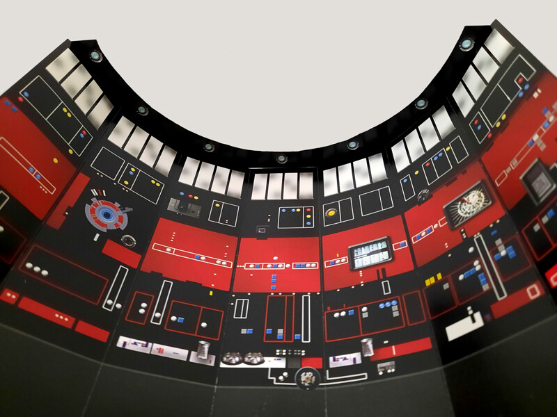 Death Star Computer Bank Accessory 3.75" Star Wars Hasbro Kenner Free ...