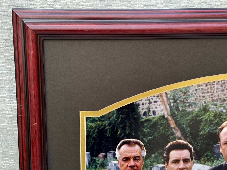 JAMES GANDOLFINI ORIGINAL SOPRANO'S MOB CREW PHOTOGRAPH ITALIAN CRIME ...