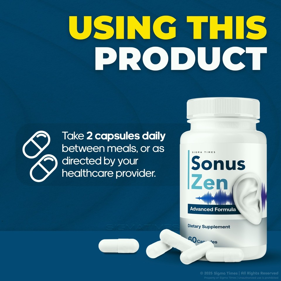 (5 Pack) SonusZen Capsules - Advanced Sonus Zen For Clear Hearing & Ear Support | eBay
