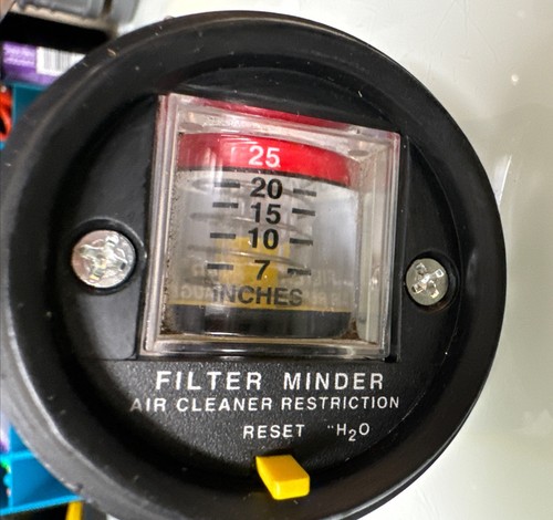 1781-325 PETERBILT Air Filter Minder Gauge | eBay