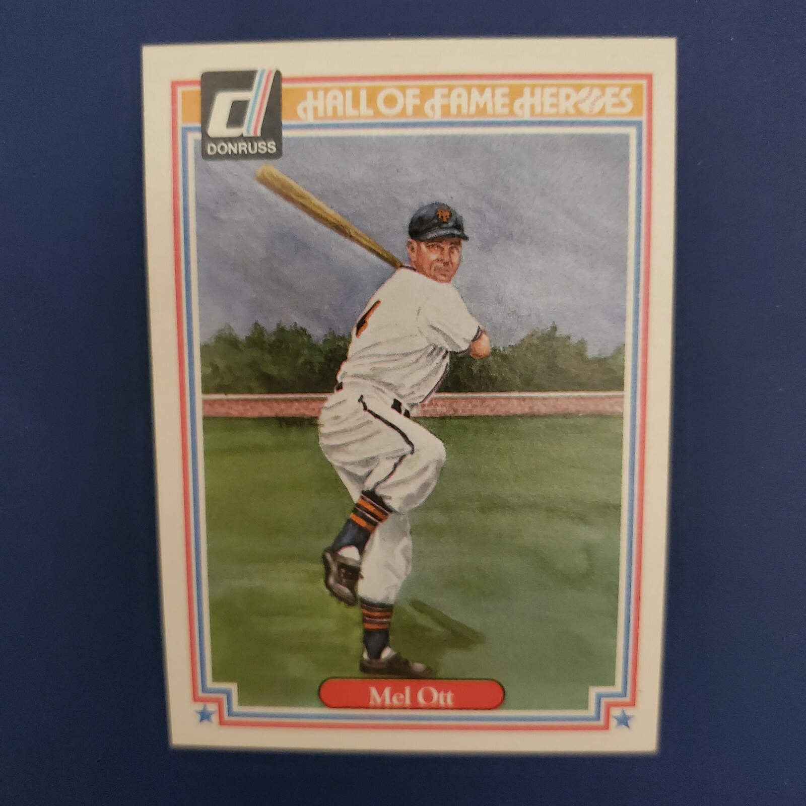 1983 DONRUSS HALL OF FAME HEROES "MEL OTT" BASEBALL CARD #40 LOOK!! | eBay
