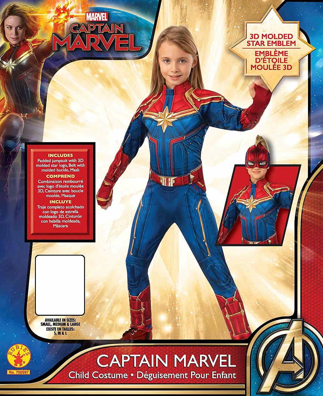 Captain Marvel Costume Female