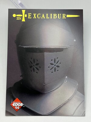 1994 Collector's Edge Excalibur 22k Gold - Excalibur Knight Card #25 | eBay