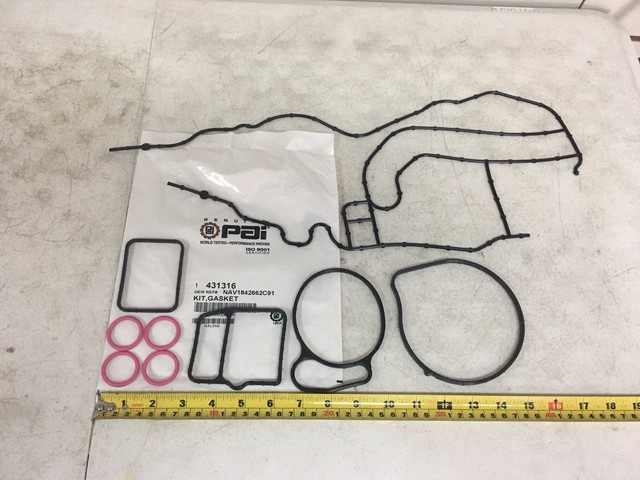 Dt466e Rear Front Cover Gasket Kit Pai P/n 431316 Ref.# International ...