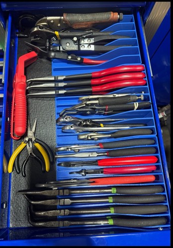 US General, Snap On Etc Pliers tool Organizer Rack For Box Any Color ...