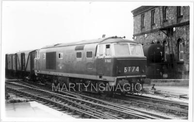 B12-British Railway Photograph D7003 @ Exeter St Davids 1962 | eBay