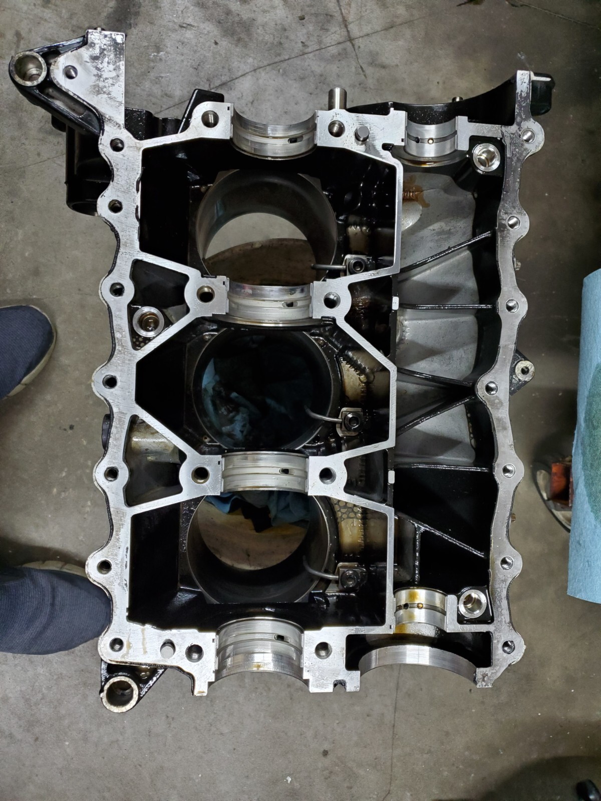 SEADOO 2004-2005 RXP RXT GTX LTD 215 SUPERCHARGED ENGINE CYLINDER BLOCK ...