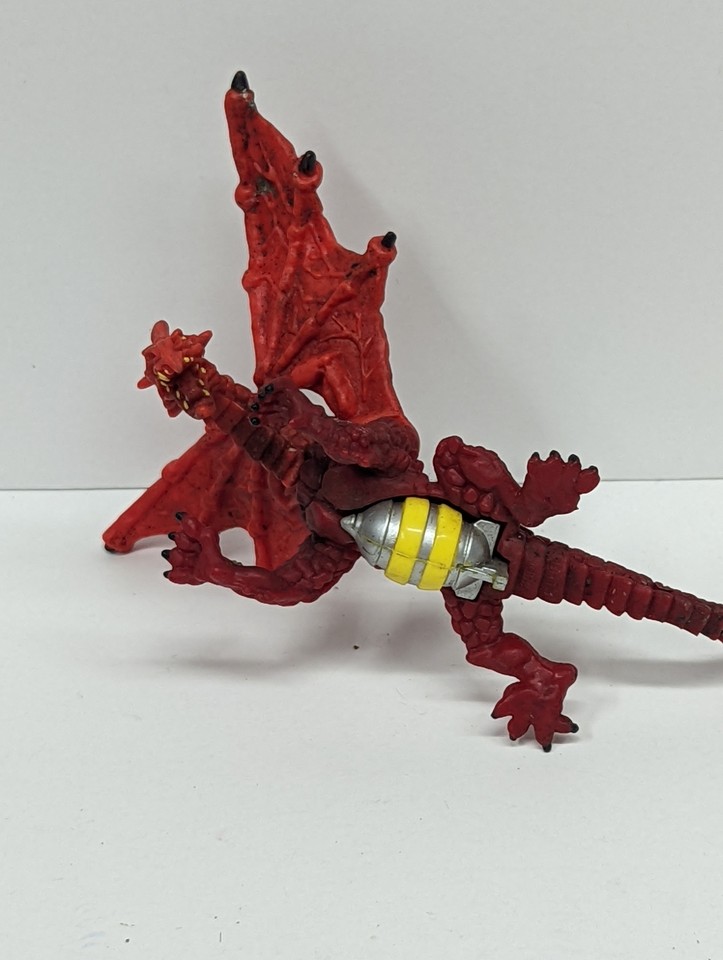 1993 Mighty Max Storm Dragon Red Dragon Figure USED | eBay