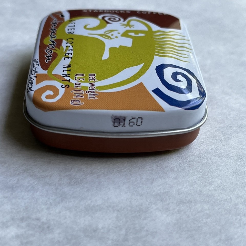 Starbucks 2001 After Coffee Mints Tin .5 oz Empty VGUC | eBay