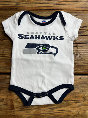 ️Seattle Seahawks Baby One Piece 0/3 Months White | eBay
