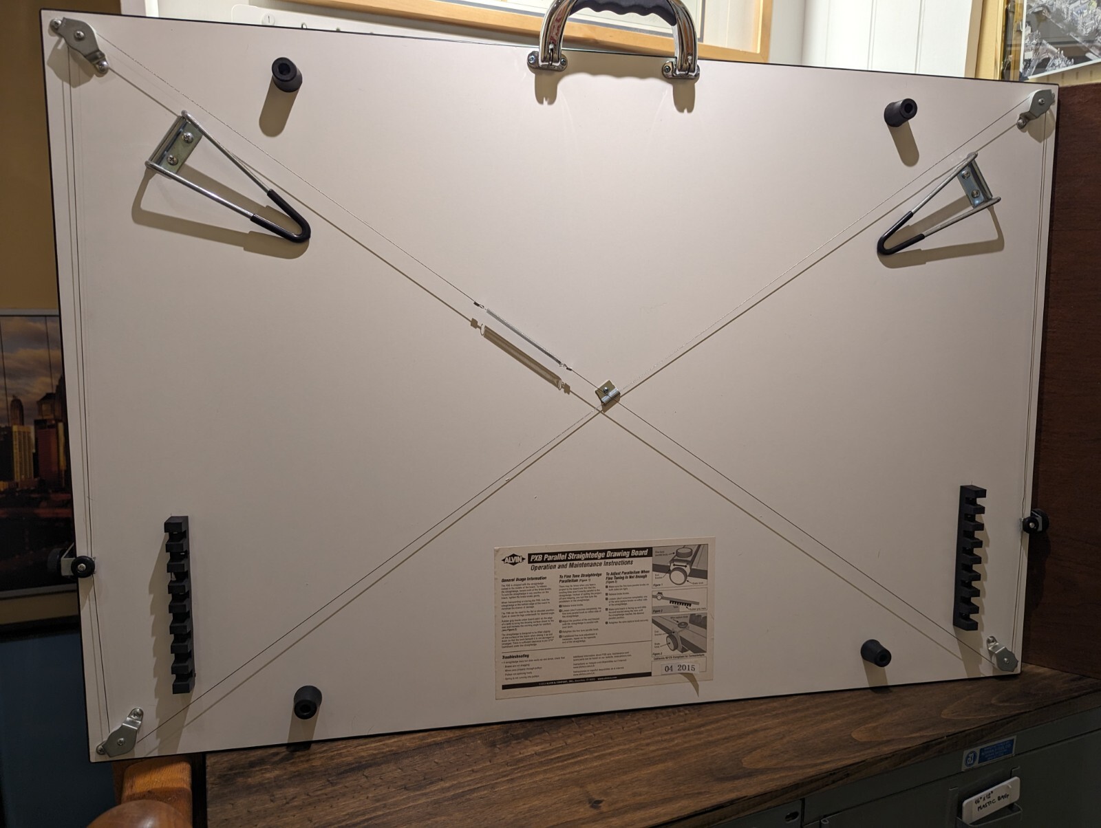 Alvin PXB Portable Parallel Straightedge Board 24"x36" for drafting or ...
