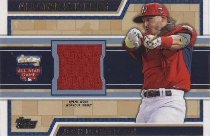 2014 Topps Update Series - All-Star Stitches Josh Donaldson #ASR-JD ...