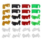 Automotive Fasteners Door Lock Rod Clip Rivet Plastic Car 12 Pairs Car ...