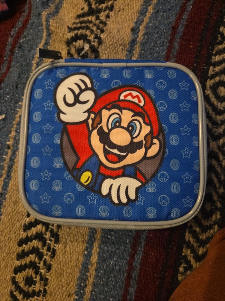 Nintendo 2DS Mario Carrying Case With Slots For Games | eBay