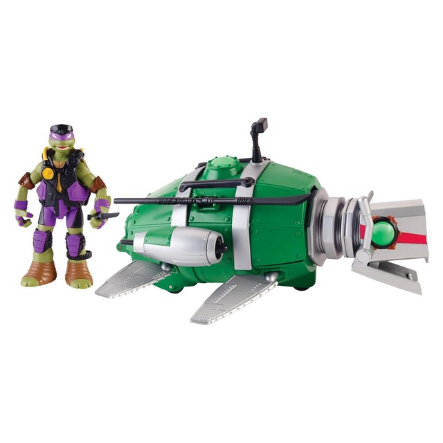 Teenage Mutant Ninja Turtles Turtle Sub With Donnie Figure 2day ...