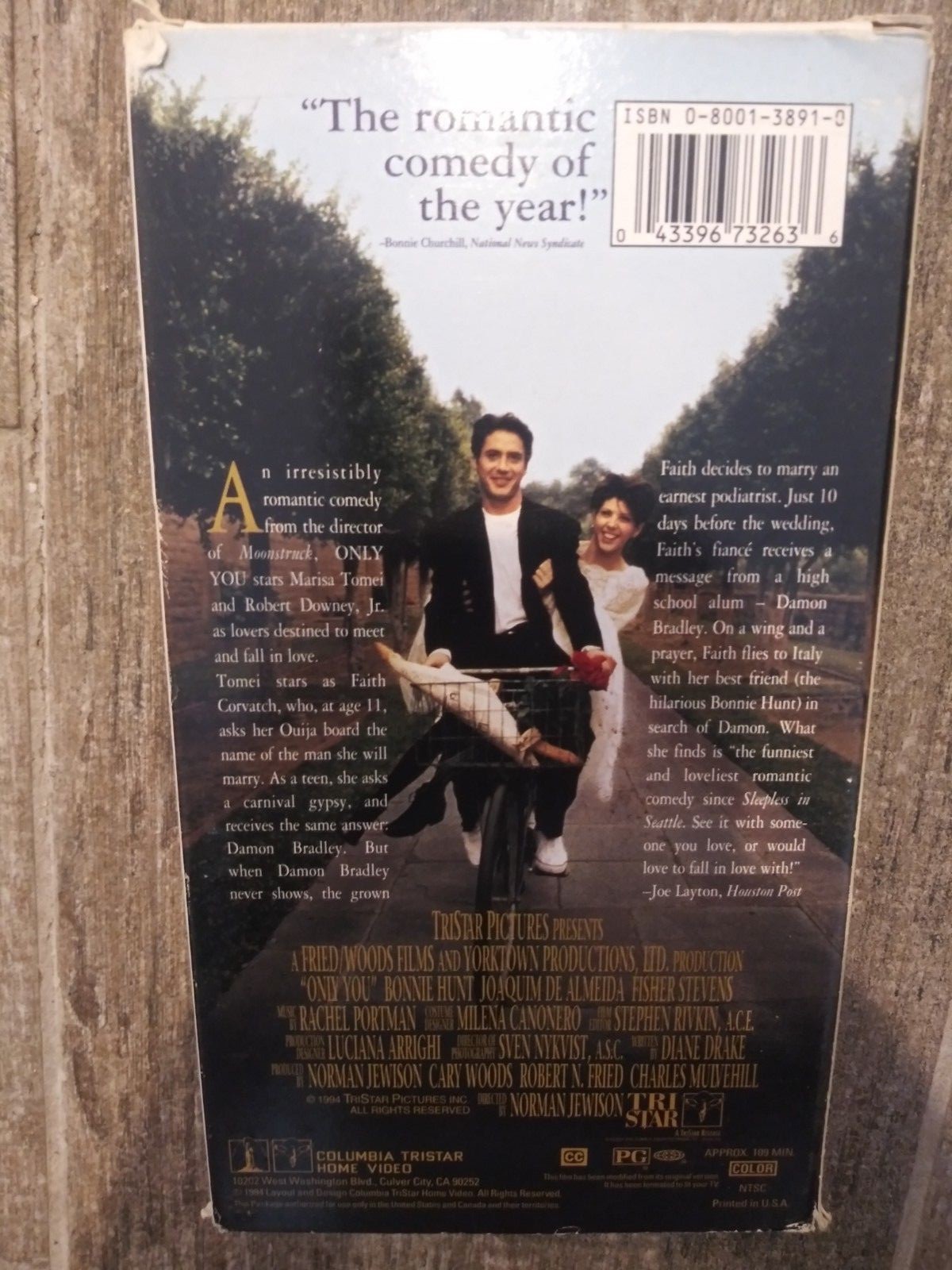 Only You - (VHS, 1994) 43396732636| eBay