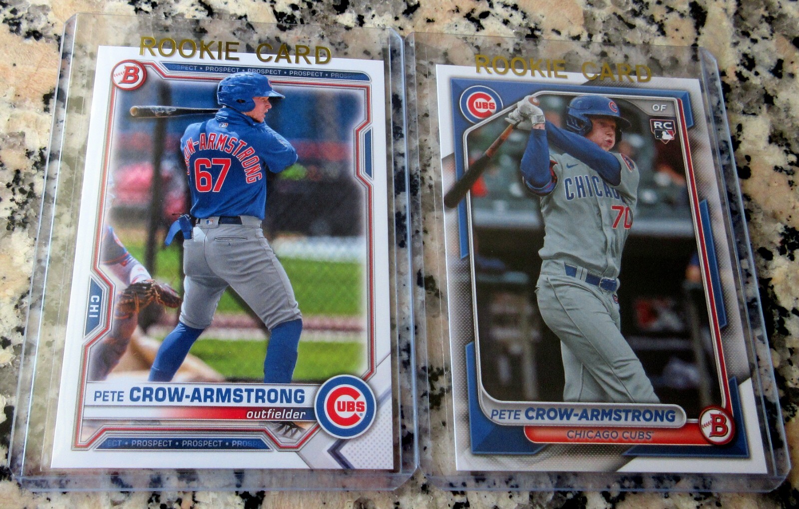 PETE CROW ARMSTRONG PCA 2 Bowman Topps #1 Draft Pick Rookie Card RC ...
