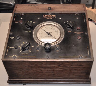 SUPREME MODEL 189 VINTAGE SIGNAL GENERATOR SURPLUS | eBay