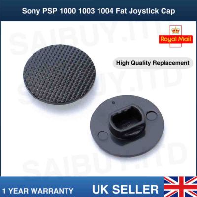 Analog Joystick Controller Button Cap Sony PSP 1000 1003 1004 Fat Black ...