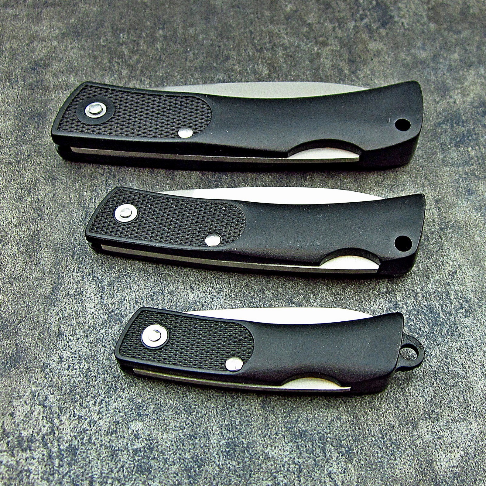 Imperial Set of 3 Lockback Folding Small Mini EDC Pocket Knives SP1 SP2 ...