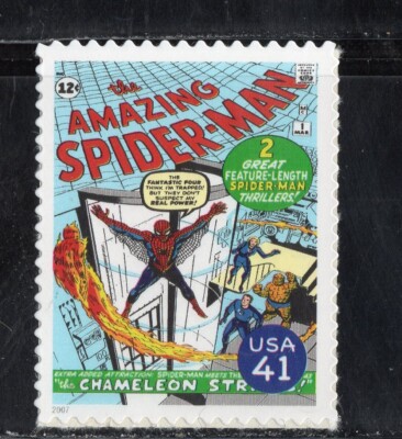 4159K * SPIDER-MAN * MARVEL COMICS * US Postage Stamp MNH | eBay