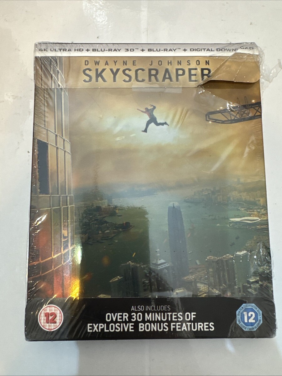 Skyscraper Movie NEW SKYSCRAPER ON 3D+2D BLU RAY LENTI SLIP ...