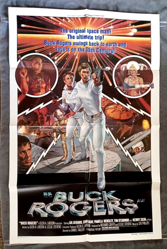 Buck Rogers Movie Poster ERIN GRAY Gil Gerrard PAMELA HENSLEY Mel Blanc ...